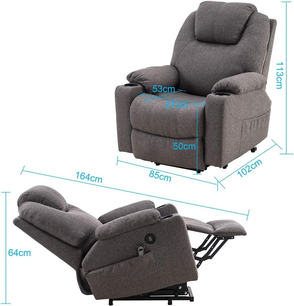 Ergonomic Heavy Duty Medical Supply Recliner Lift Chair